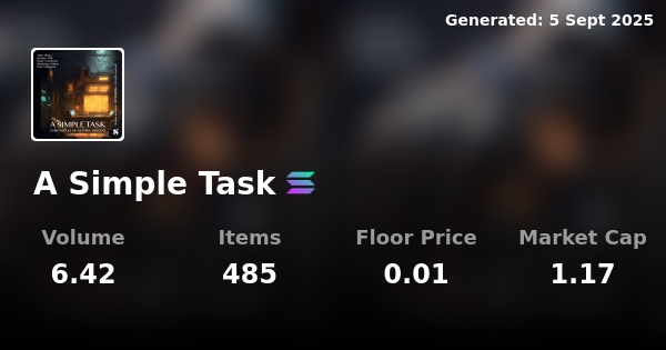 A Simple Task A Unique Nft Collection Living On The Tiexo Marketplace 