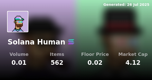 Solana Human - A unique NFT collection living on the TIEXO Marketplace Solana Human - A unique NFT collection living on the TIEXO Marketplace
